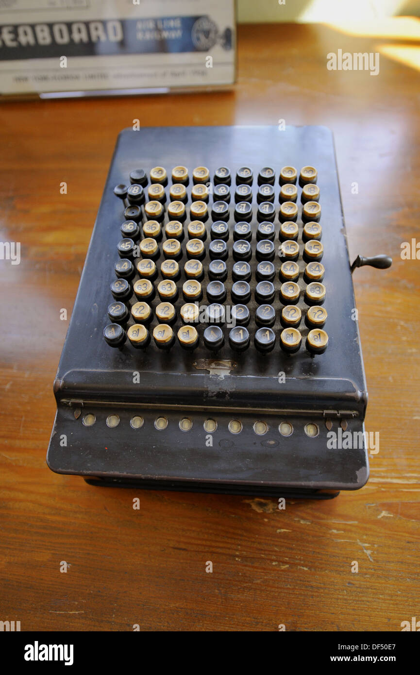 Comptometer High Resolution Stock Photography and Images - Alamy