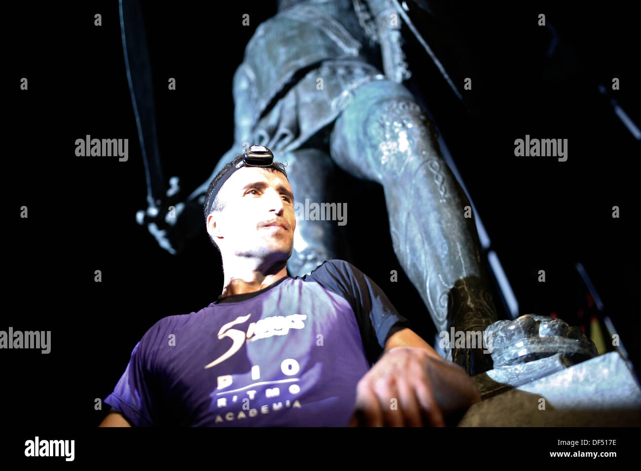 Statue of pheidippides marathon hi-res stock photography and images - Alamy