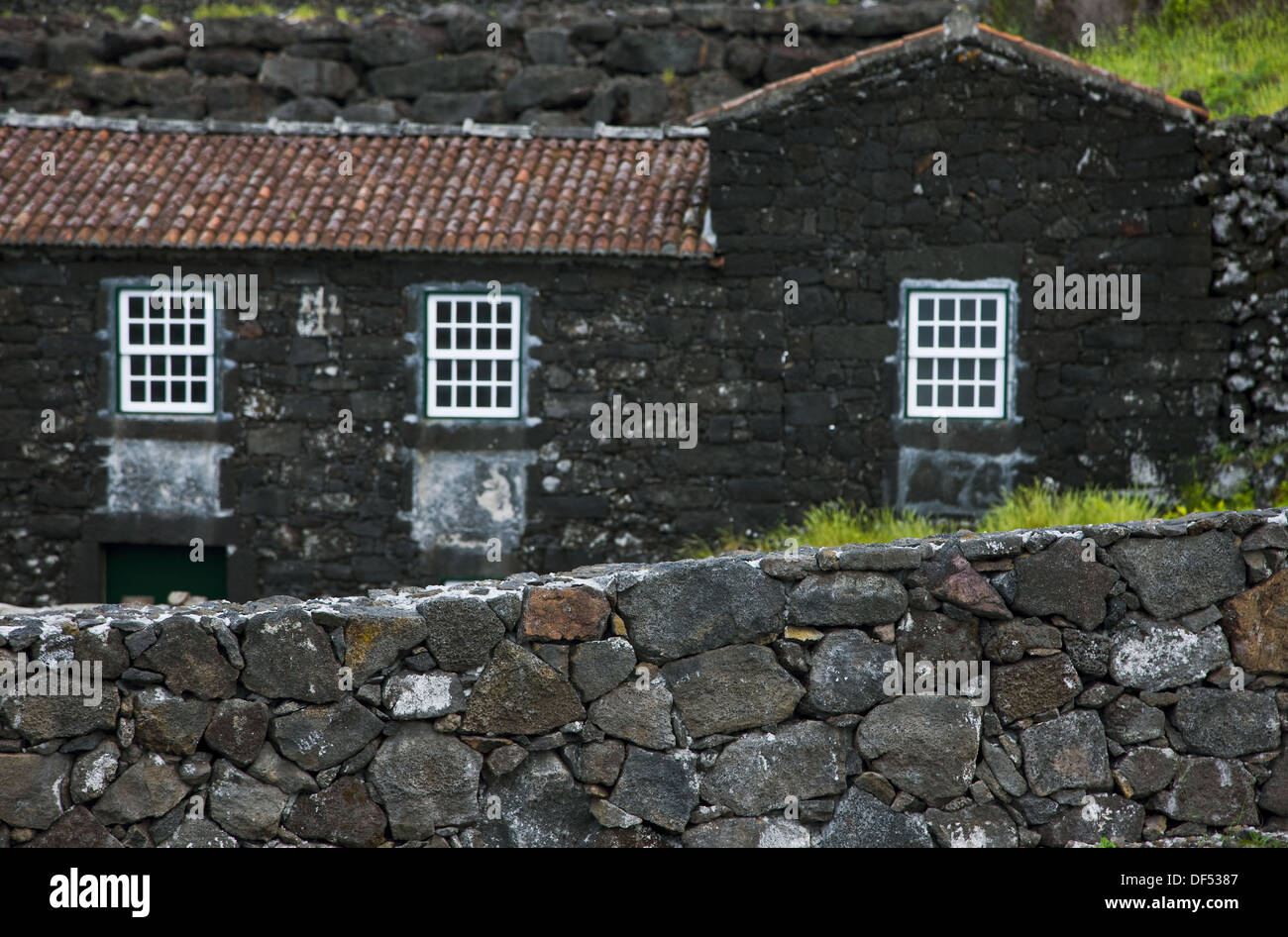 Traditional house pico island azores hi-res stock photography and ...