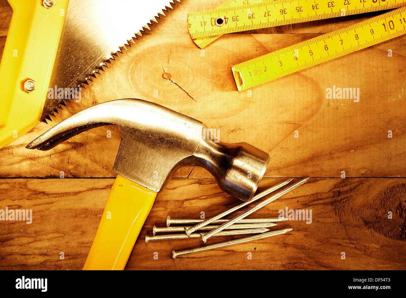 Wooden ruler studio hi-res stock photography and images - Alamy