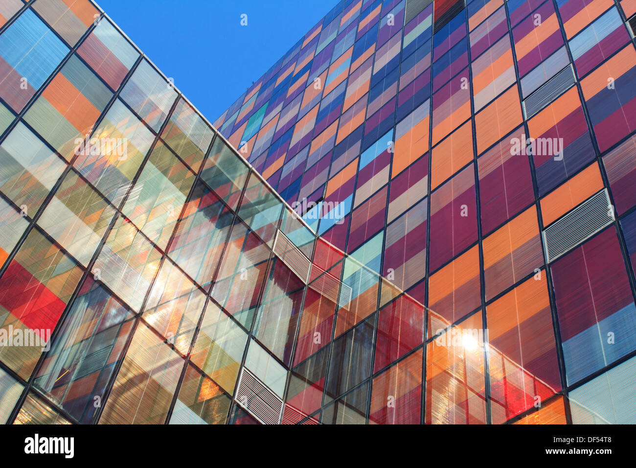 Stained glass wall hi-res stock photography and images - Alamy