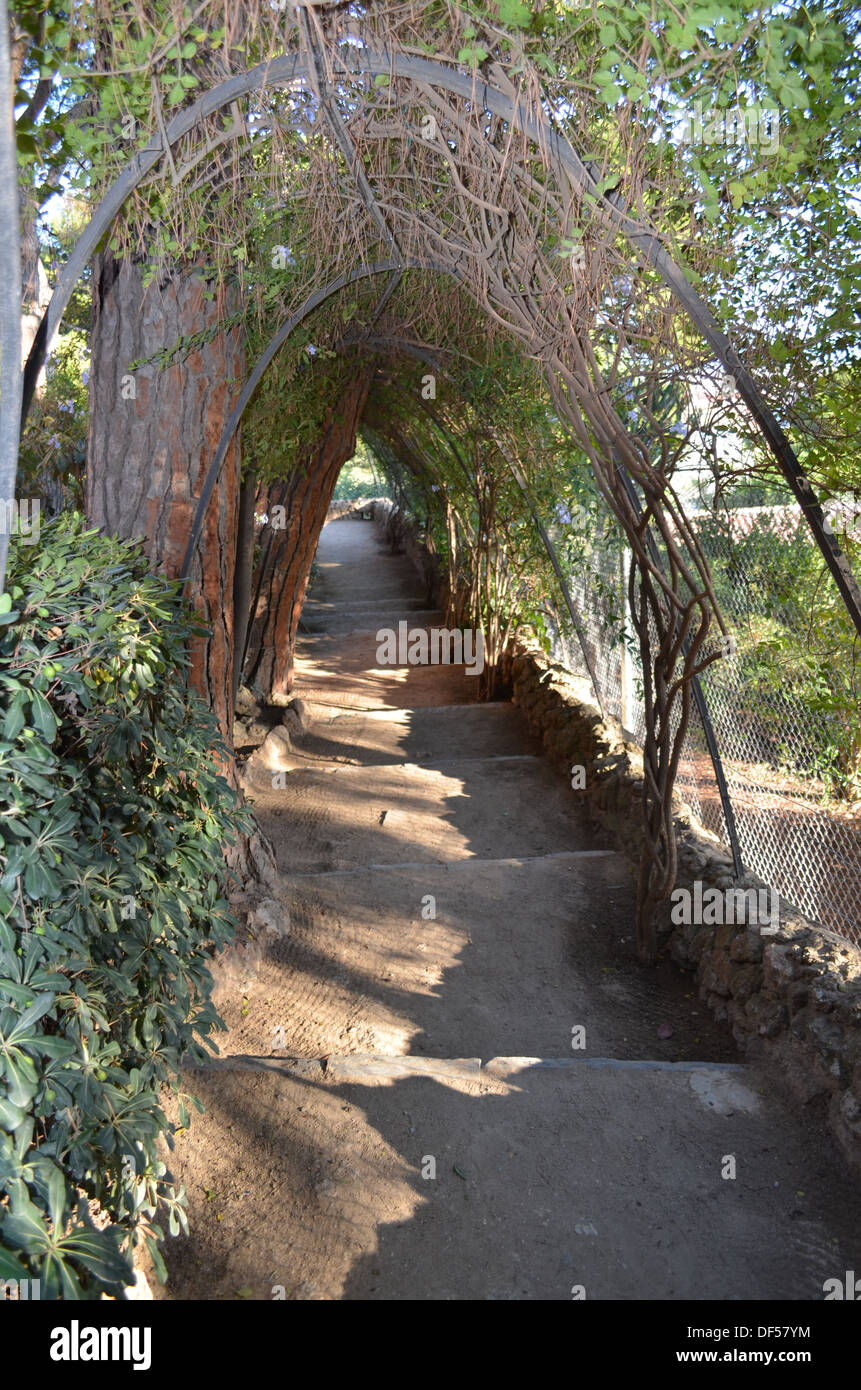 Arched pathway hi-res stock photography and images - Alamy