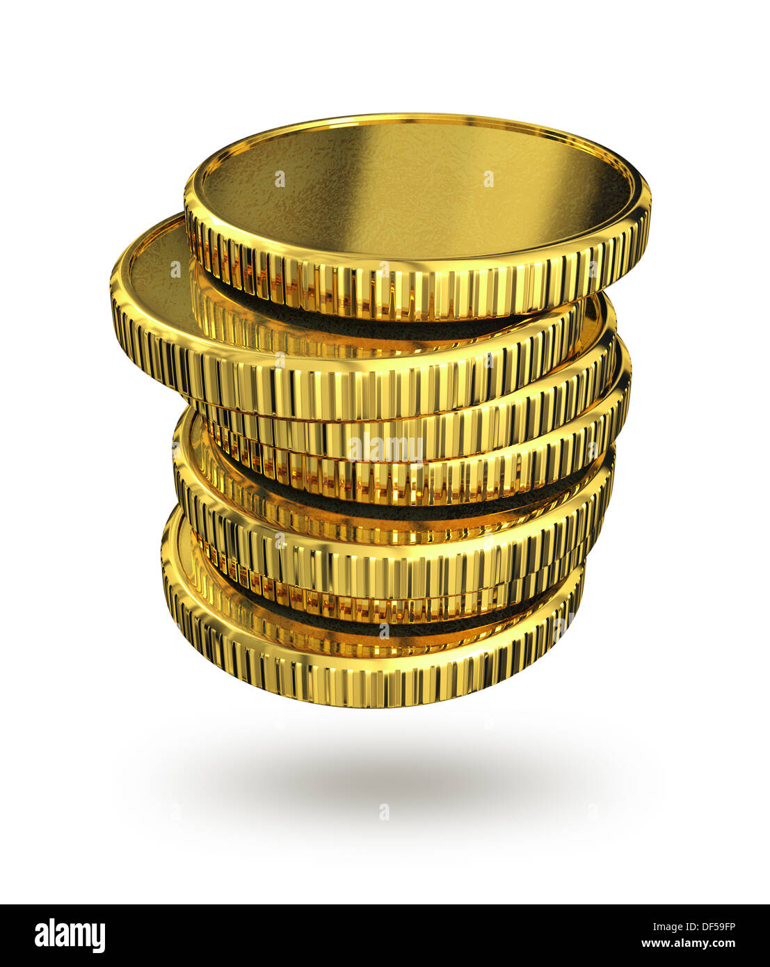 Gold penny hi-res stock photography and images - Alamy