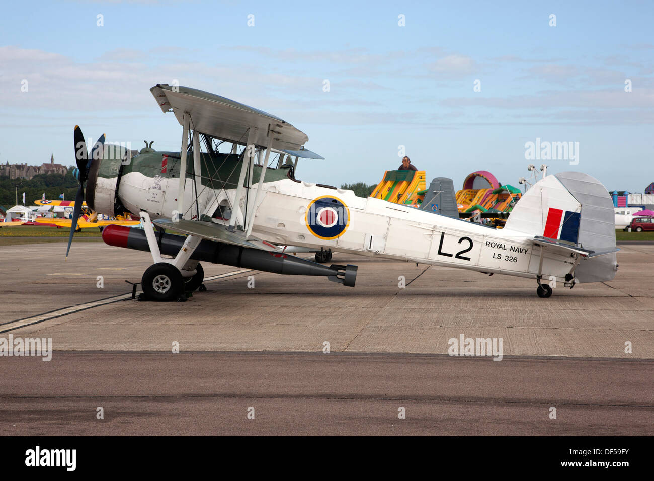 World War Two Military Aircraft Faery Swordfish Stock Photo - Alamy