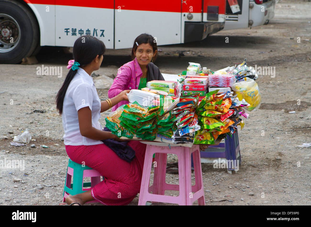 Women set up hi-res stock photography and images - Alamy