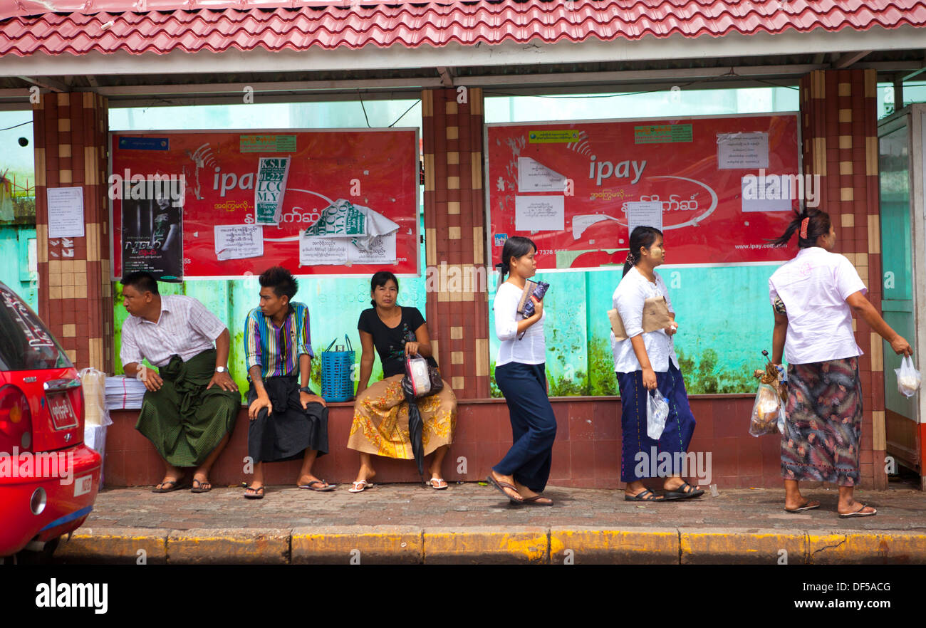 Bus in burma hi-res stock photography and images - Alamy