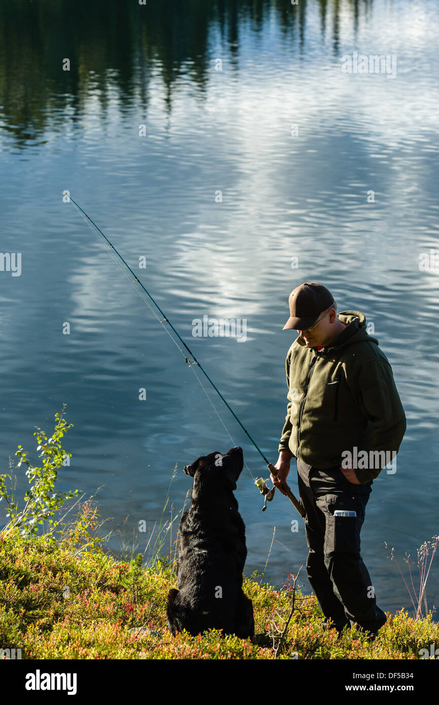 Labrador fishing dog hi-res stock photography and images - Alamy