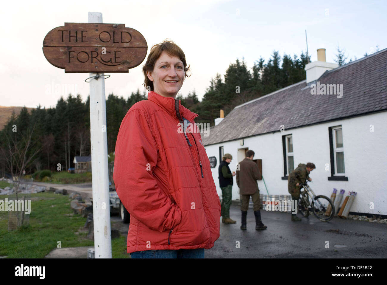 The Old Forge in Inverie, Knoydart, Scottish Highlands Stock Photo - Alamy