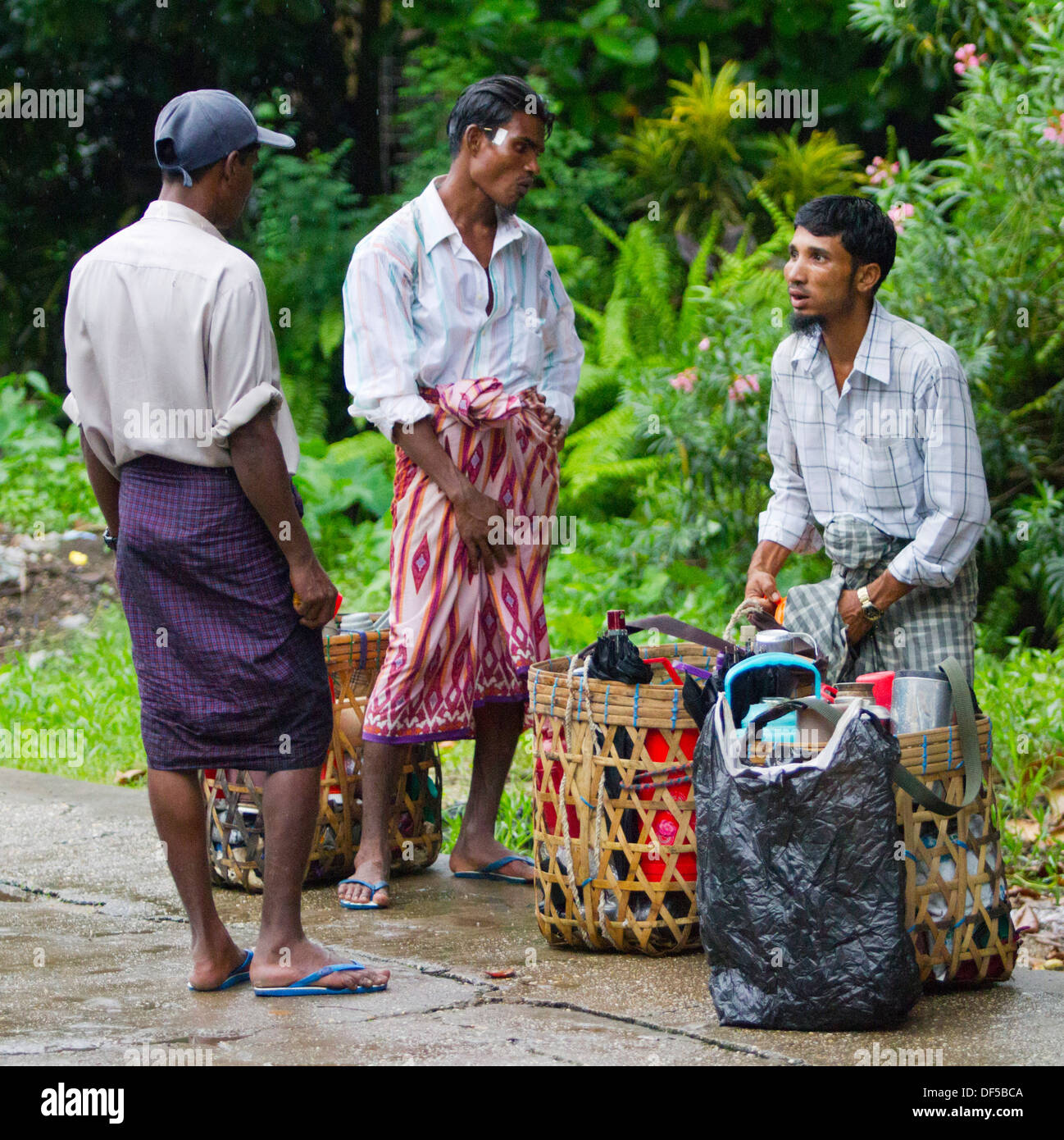 A burmese men in yangon hi-res stock photography and images - Alamy