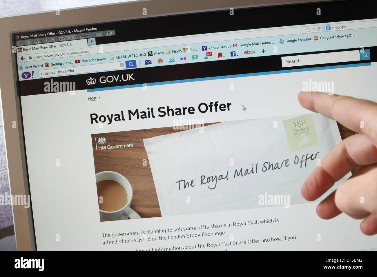 Royal mail share flotation hi-res stock photography and images - Alamy