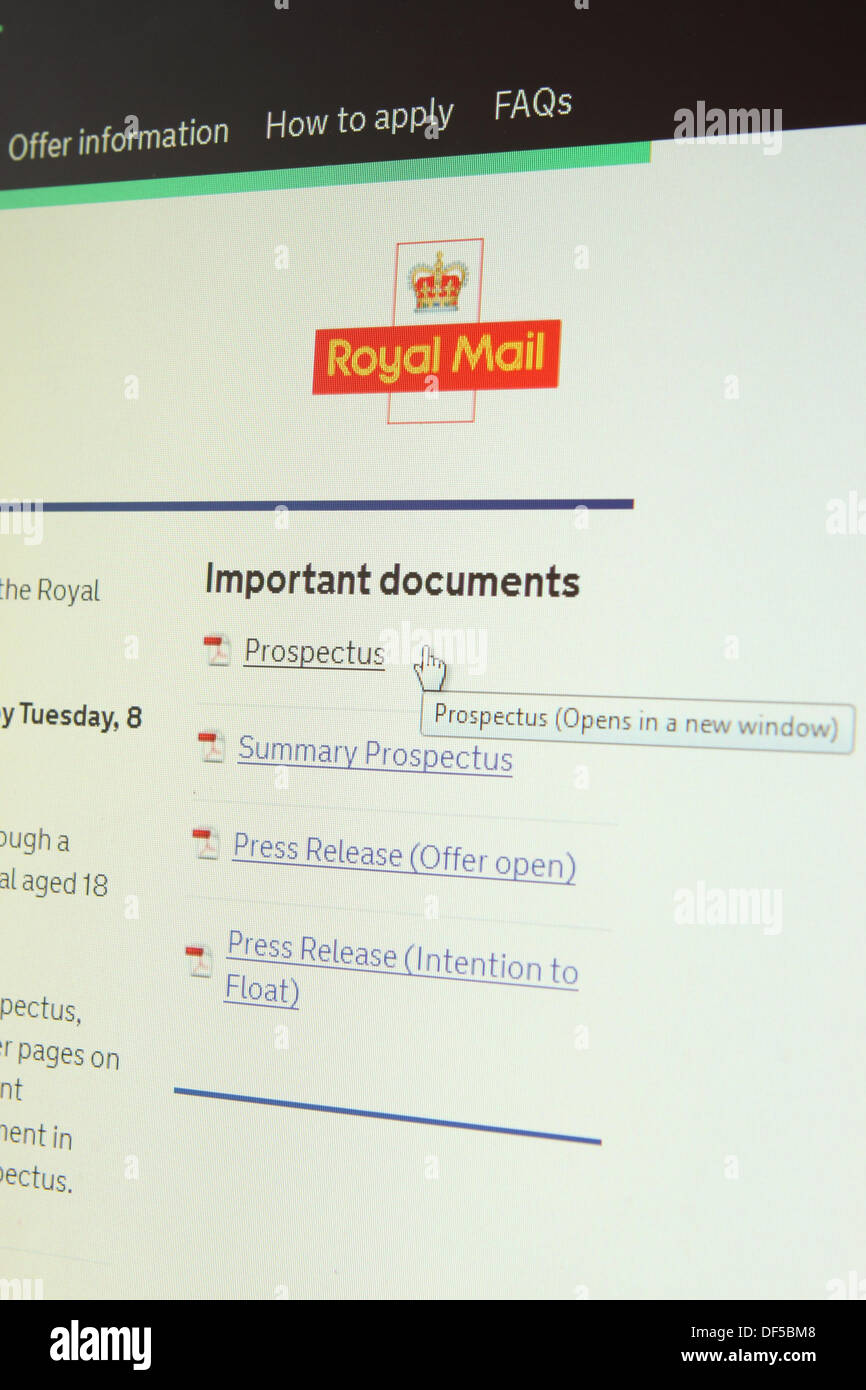 Royal Mail share offer - online share applications are now open to ...