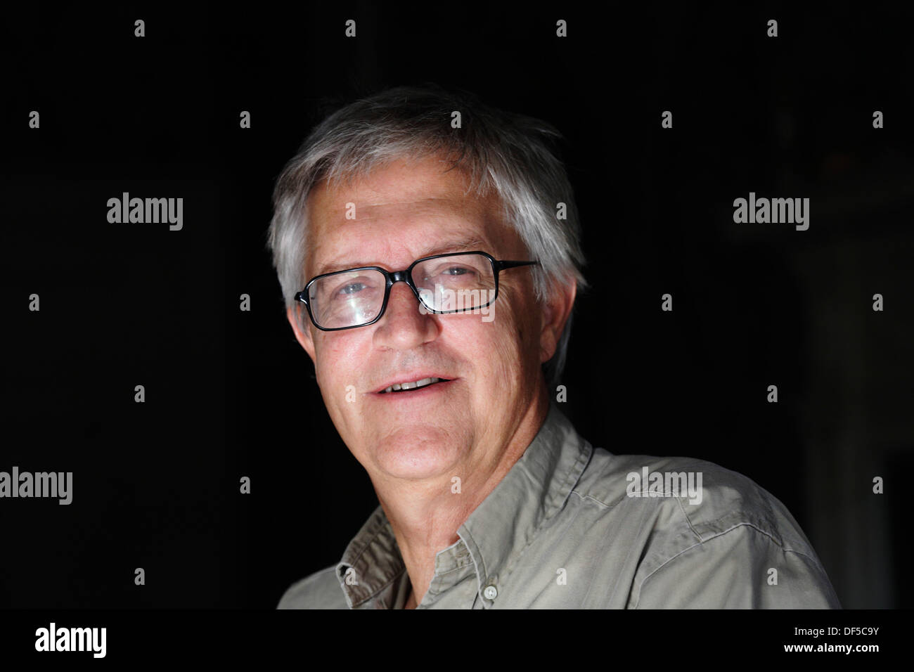 Sir Charles Maclean at his home in Strachur Argyll Stock Photo - Alamy