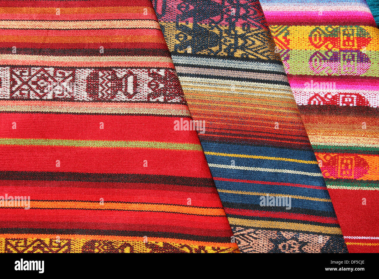 Otavalo textiles hi-res stock photography and images - Alamy