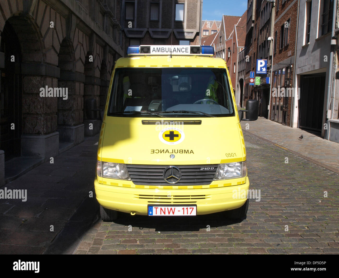Emergency services german ambulance hi-res stock photography and images ...