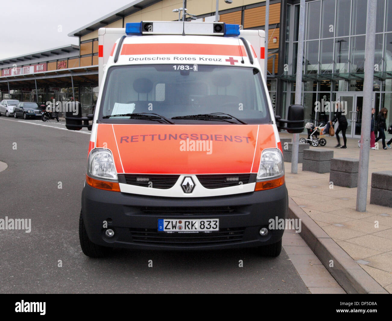 Emergency services german ambulance hi-res stock photography and images ...