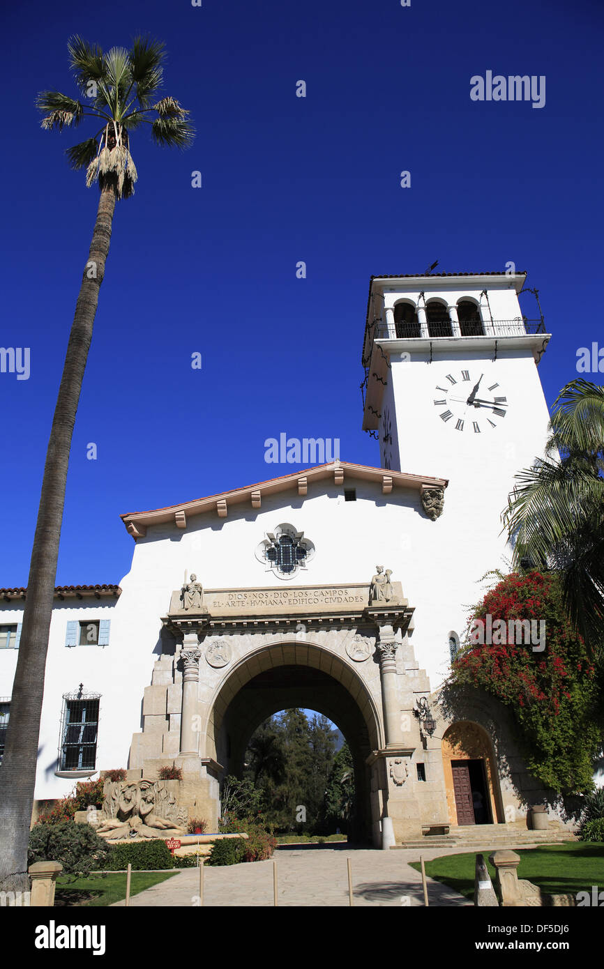 Santa barbara municipal building hi-res stock photography and images ...