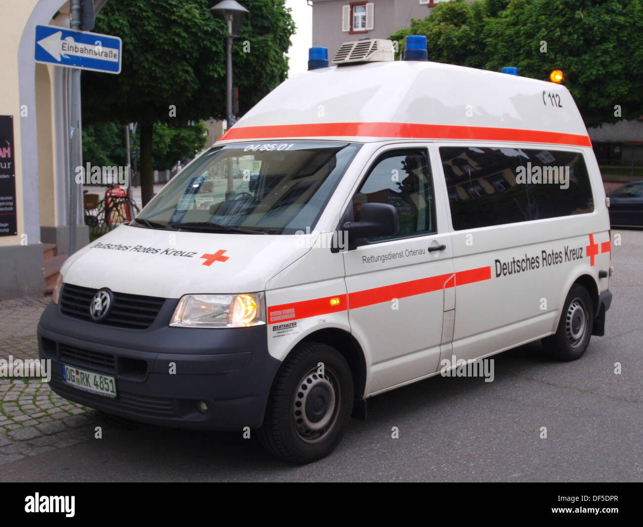 Emergency services german ambulance hi-res stock photography and images ...