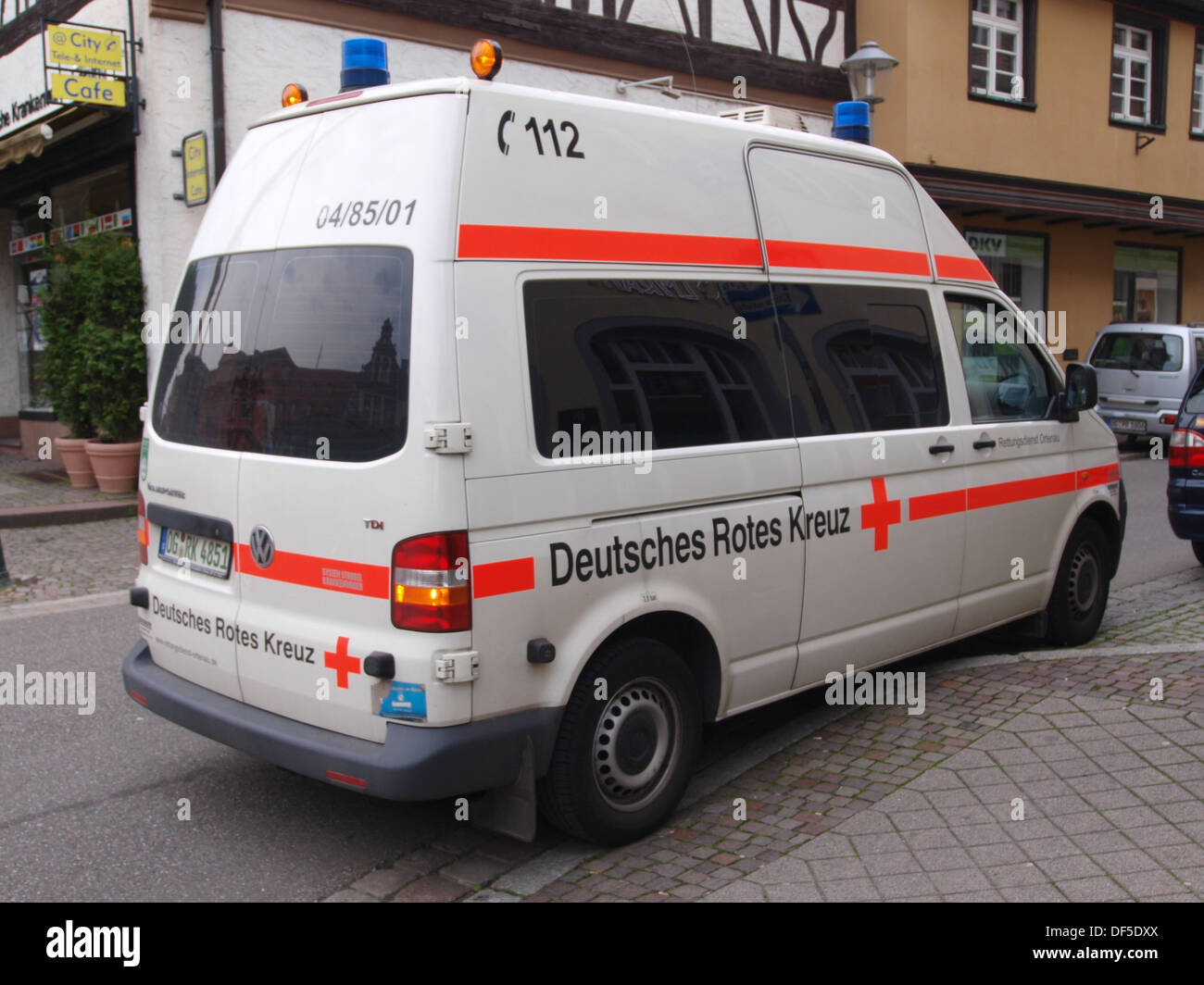 Emergency services german ambulance hi-res stock photography and images ...