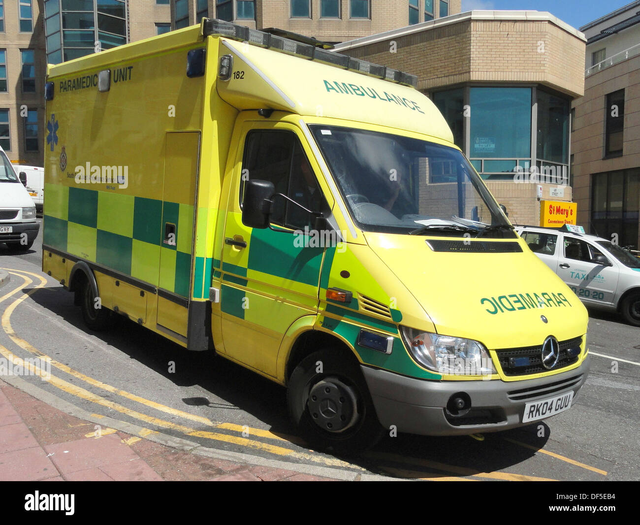 The Mercedes Ambulance is a specialized vehicle designed for medical ...