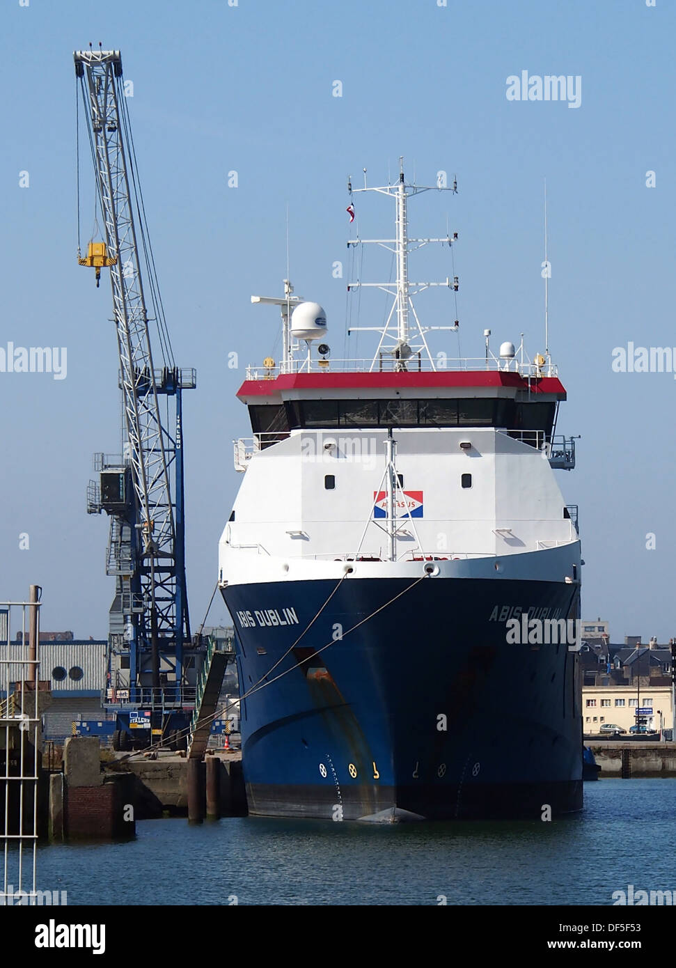 The Abis Dublin, an IMO 9613642 identified vessel, is a cargo ship used ...