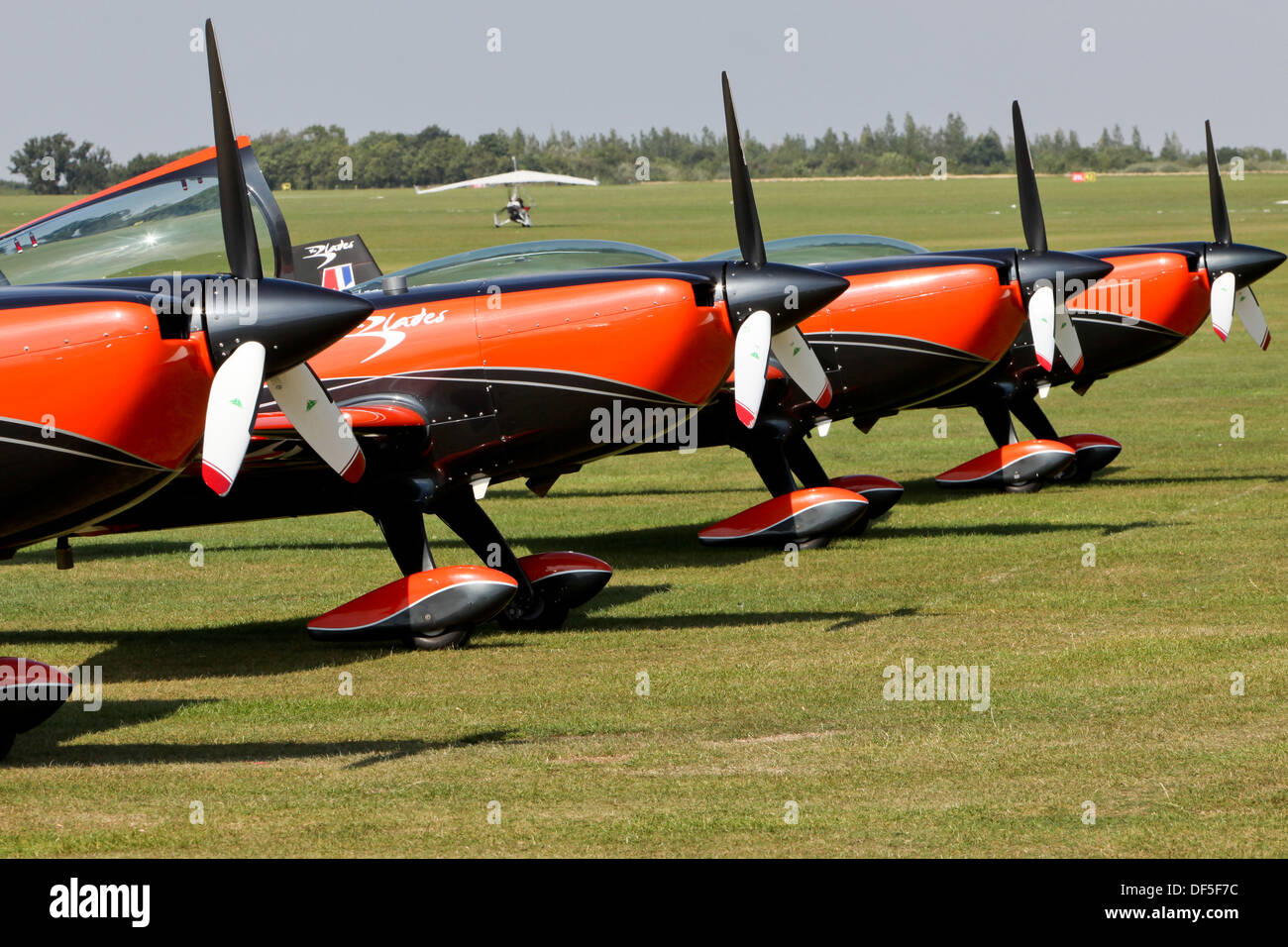 The Blades aerobatic display team Stock Photo - Alamy