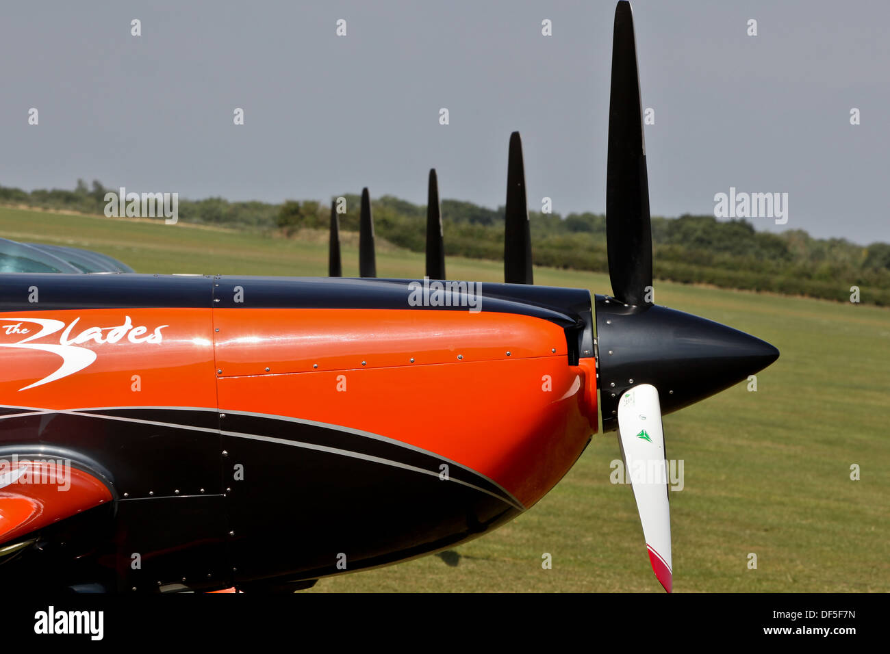 The Blades aerobatic display team Stock Photo - Alamy