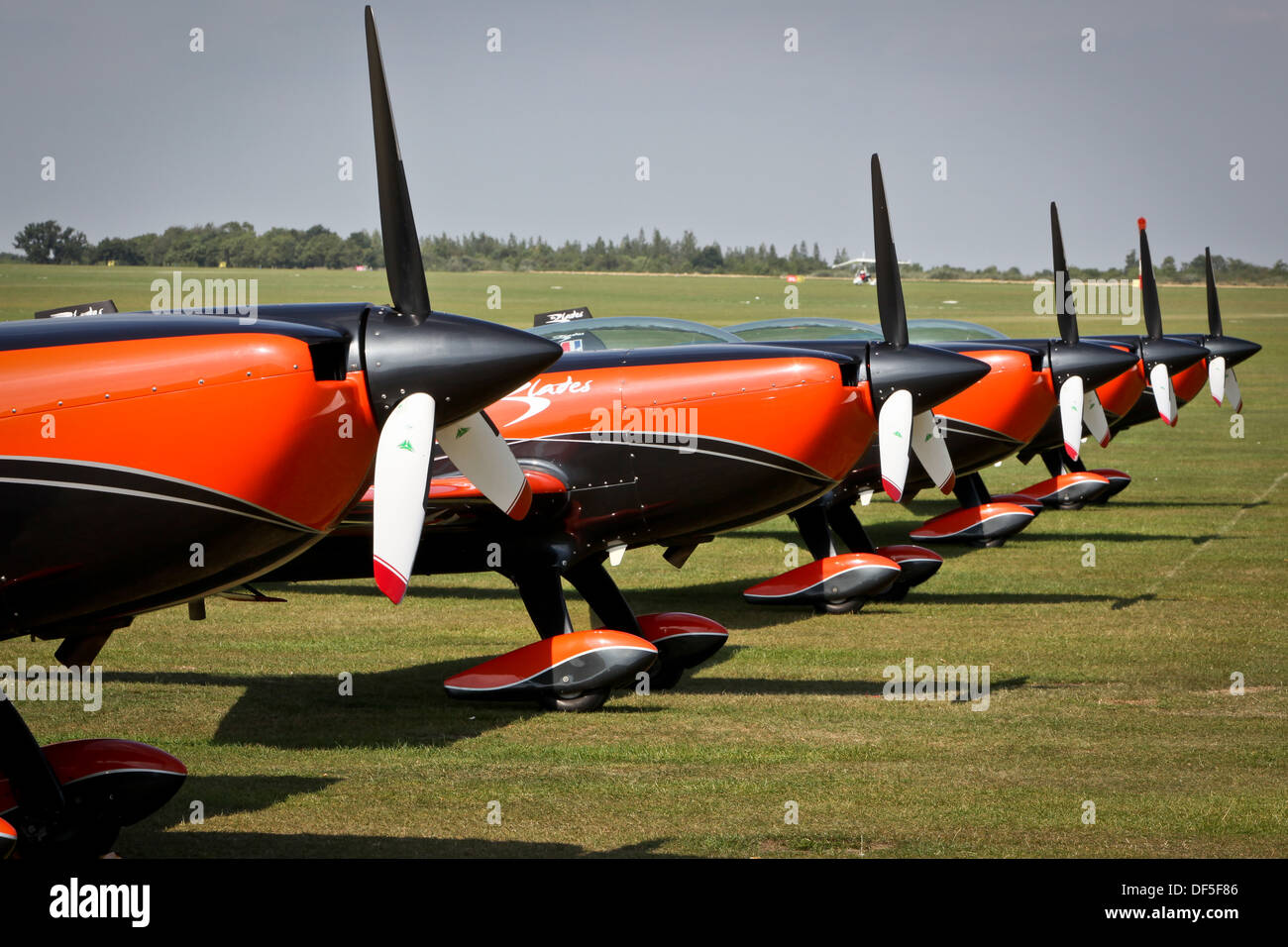 The Blades aerobatic display team Stock Photo - Alamy