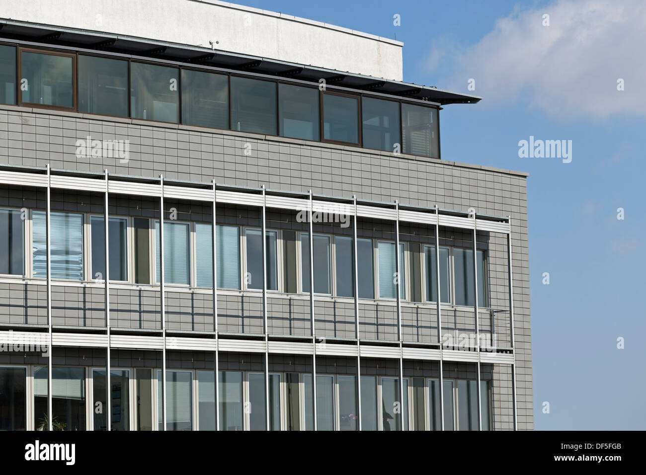 Facade of a modern office building in Kiel, Germany Stock Photo - Alamy