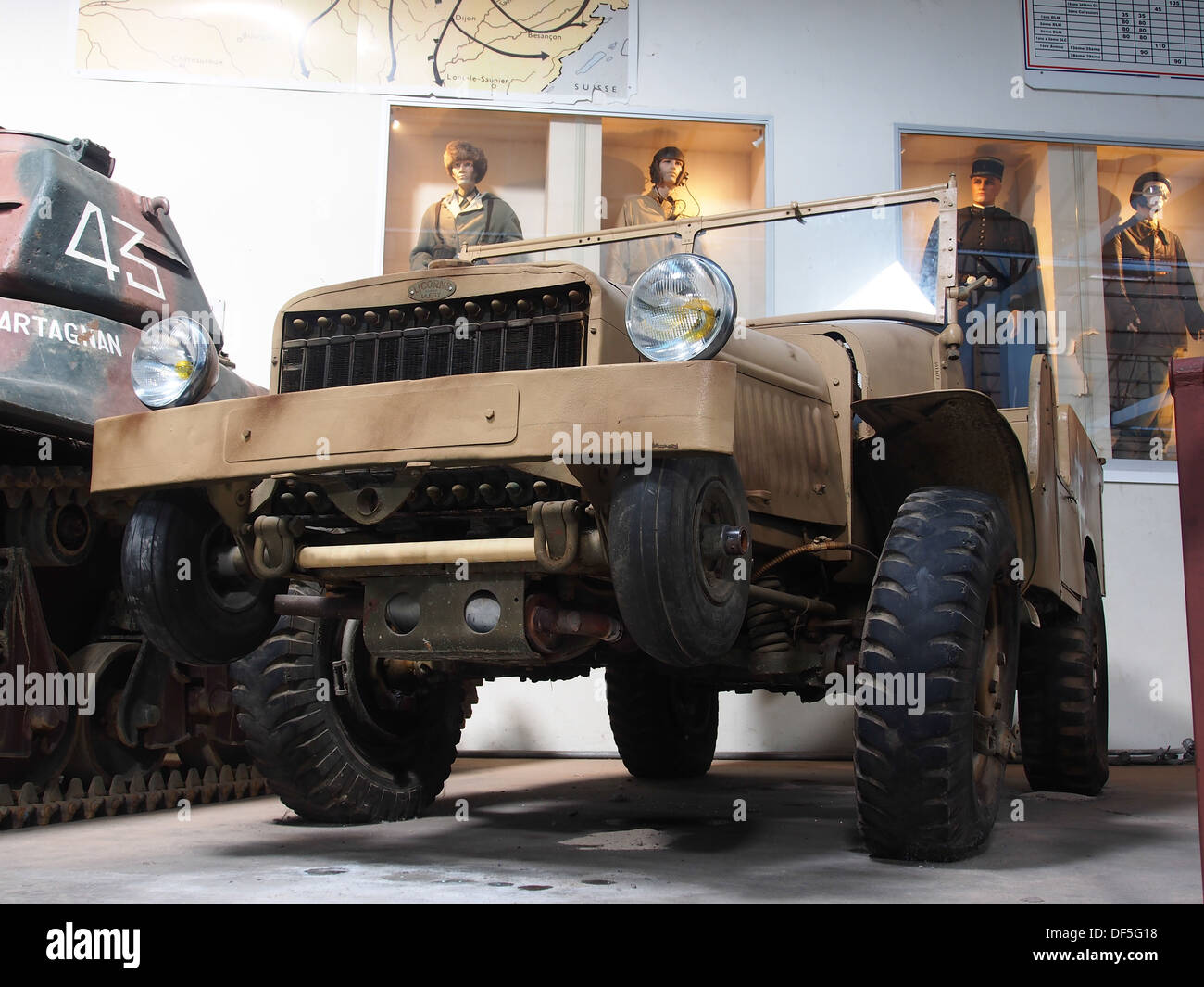 The Laffly V 15T is a French armored vehicle featured in the Musée des ...