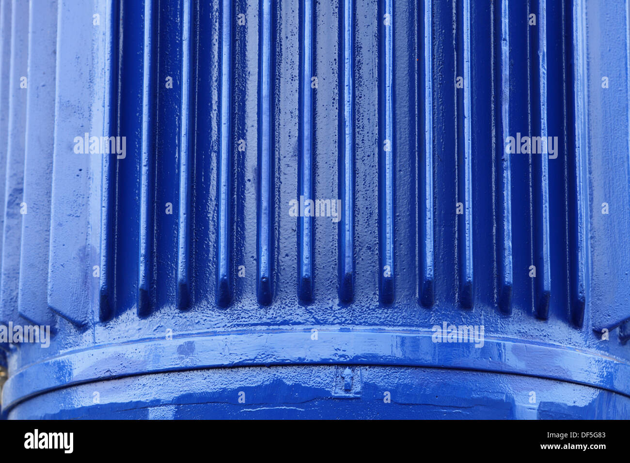 Blue metal wall texture or industrial background Stock Photo - Alamy