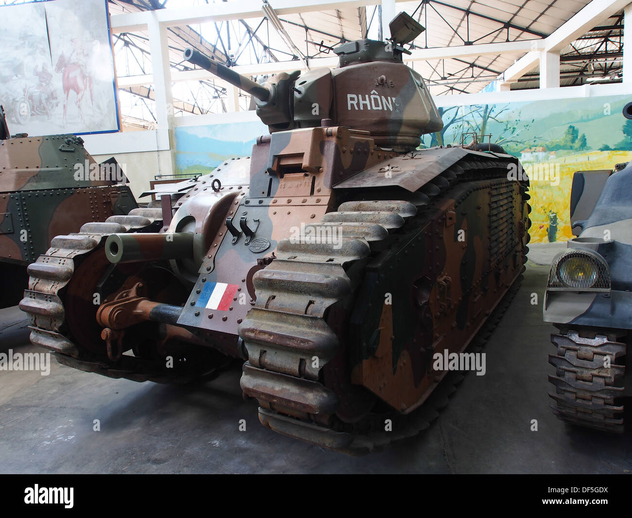 Ww2 french heavy tank hi-res stock photography and images - Alamy