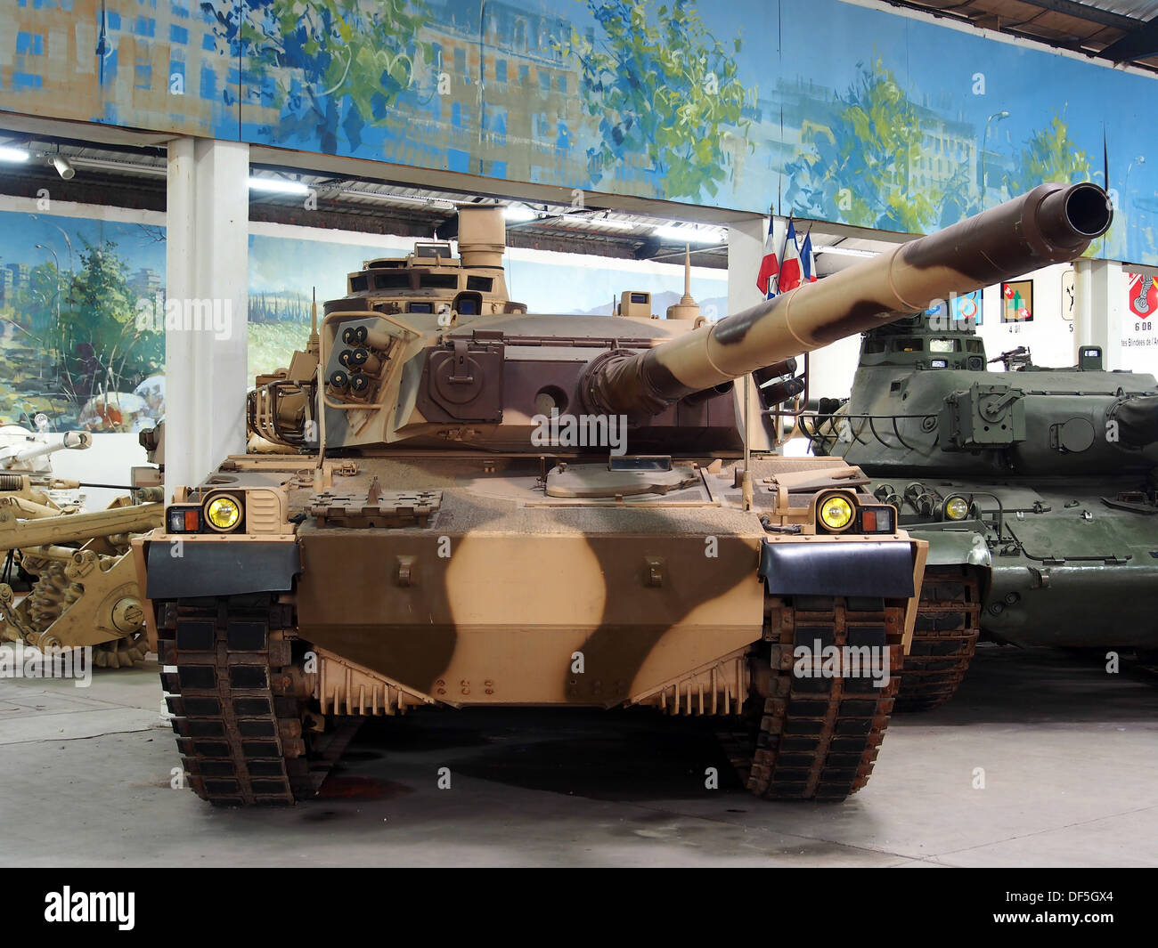 The AMX-40 is a French main battle tank displayed at the Musée des ...
