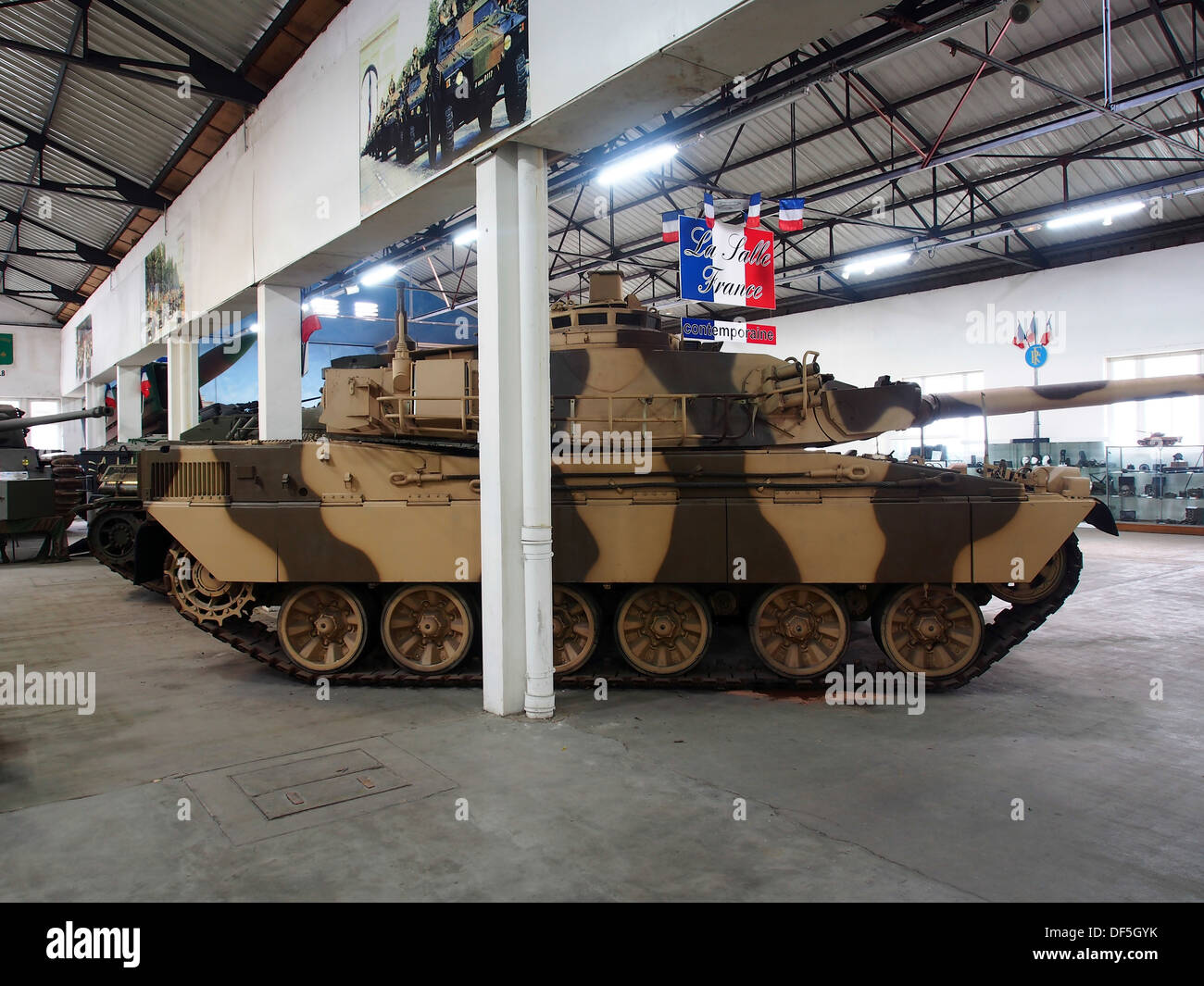 The AMX-40 is a French main battle tank displayed at the Musée des ...