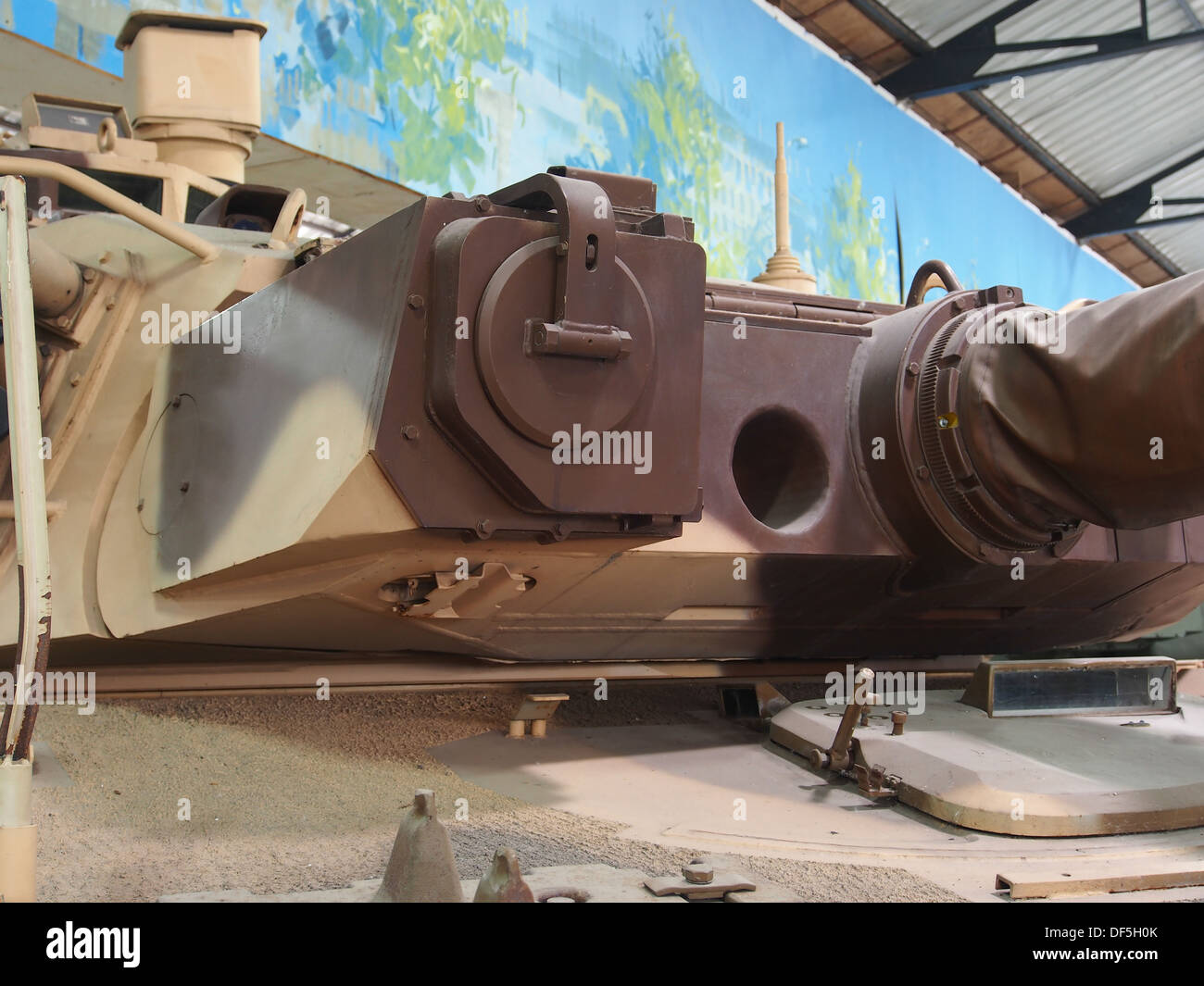 The AMX-40 is a French main battle tank displayed at the Musée des ...