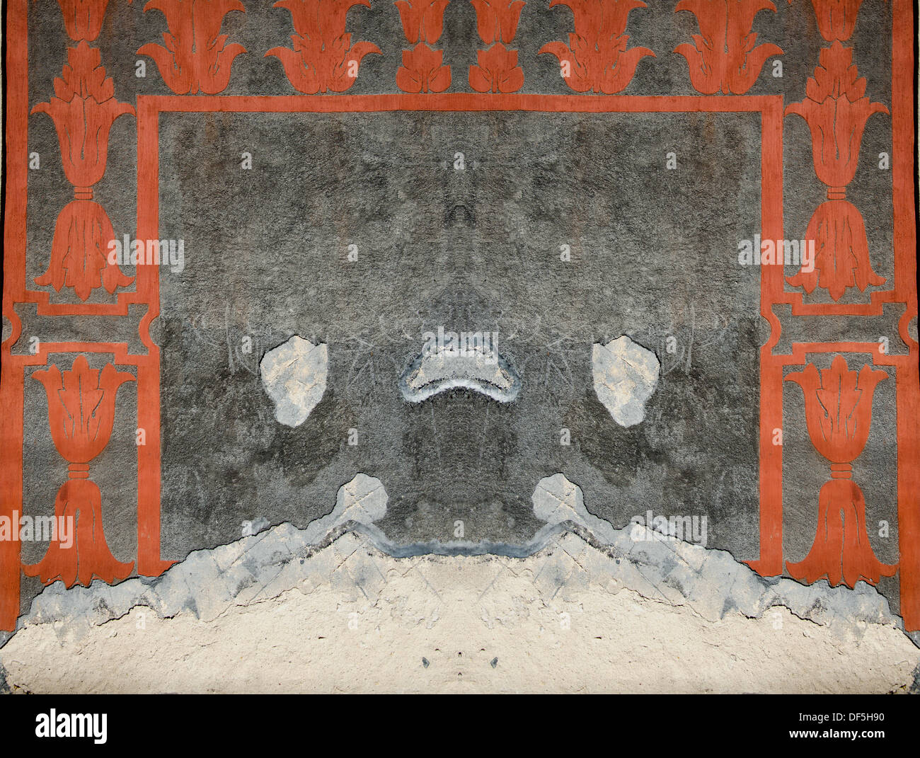 ancient ornamental house wall background and texture Stock Photo - Alamy