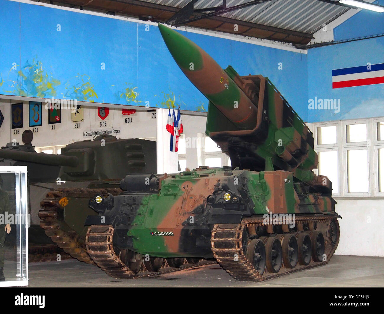 AMX-30 Pluton, Tanks in the Muse des Blinds, France, pic-13 Stock Photo ...