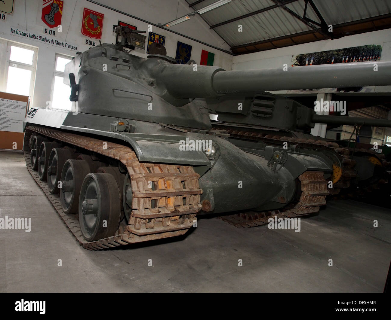 AMX-50, Tanks in the Muse des Blinds, France, pic-3 Stock Photo - Alamy