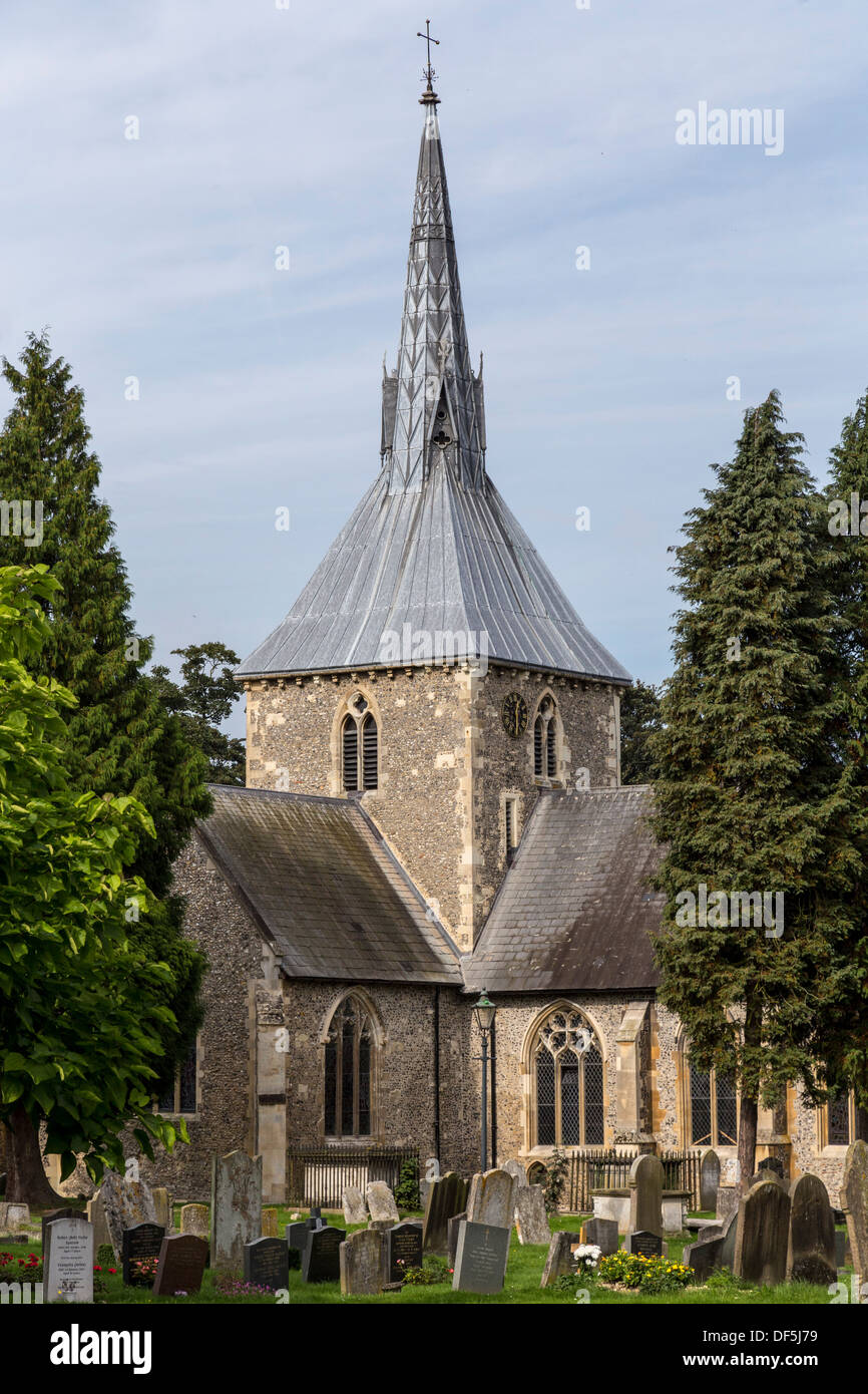 wheathampstead village hertfordshire uk Stock Photo - Alamy