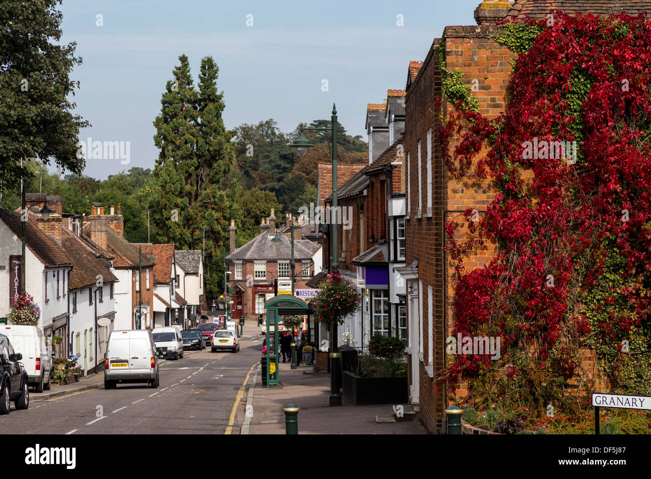 wheathampstead village hertfordshire uk Stock Photo - Alamy