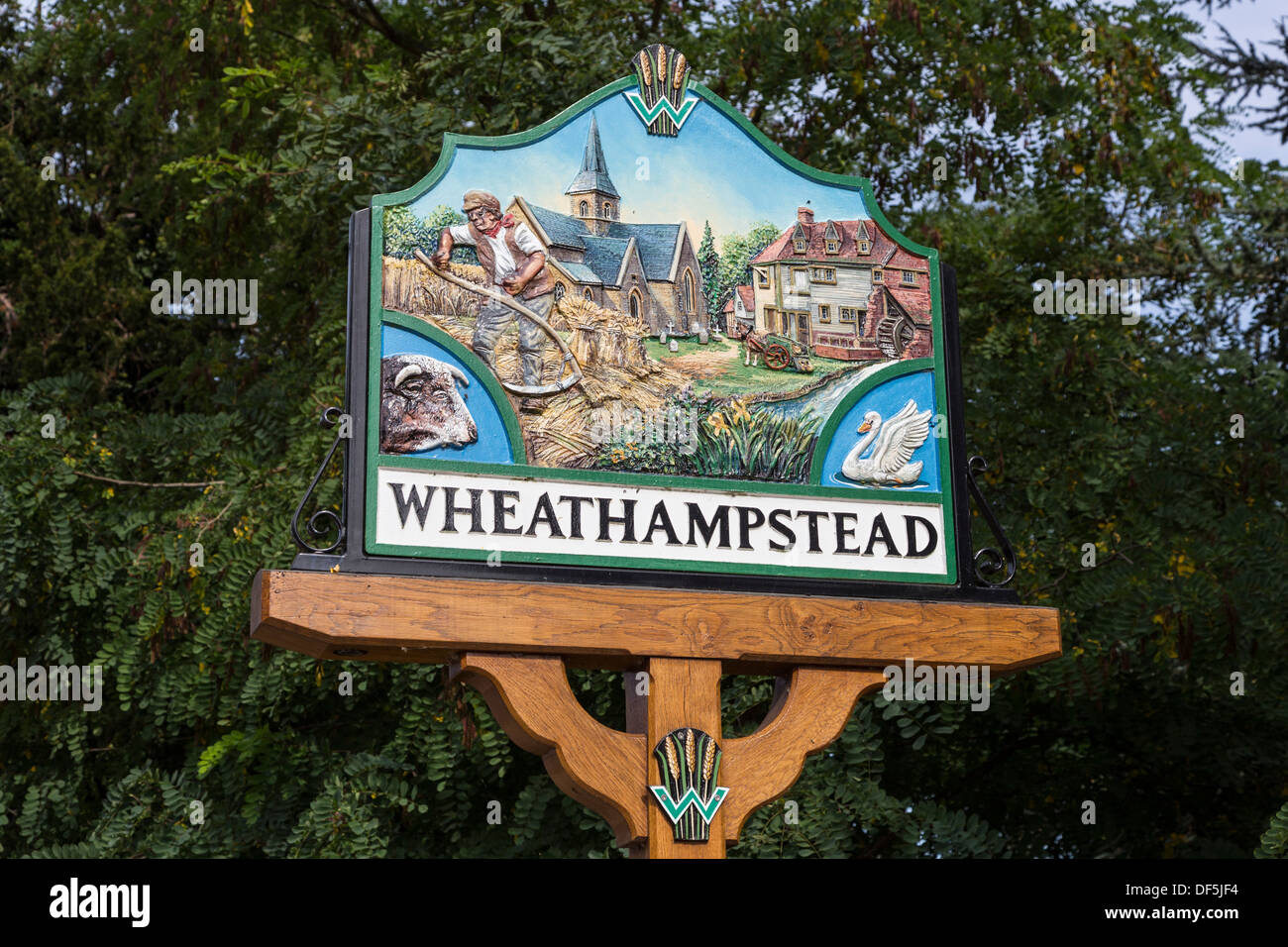 Wheathampstead Hertfordshire Stock Photos & Wheathampstead ...