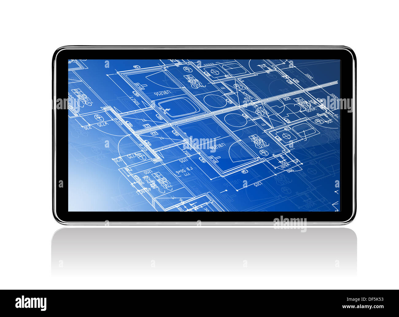 Touch screen monitor construction plan hi-res stock photography and ...