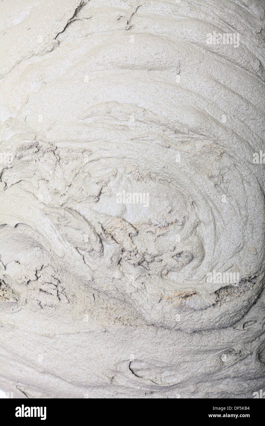 Abstract texture cement mortar for work as background, concrete mixing ...