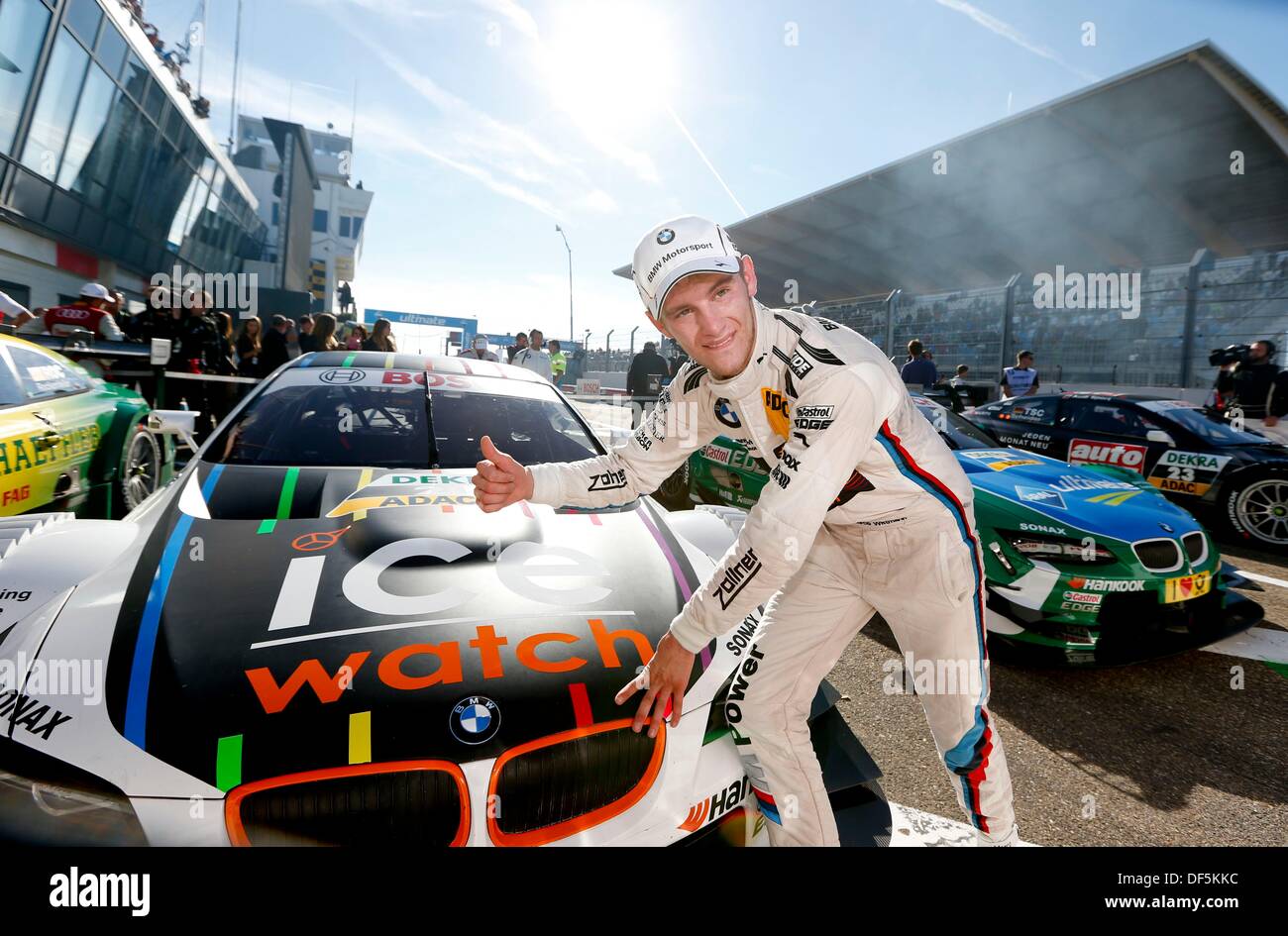 Zandvoort, Netherlands. 28th Sep, 2013. The German pilot of BMW Marco ...