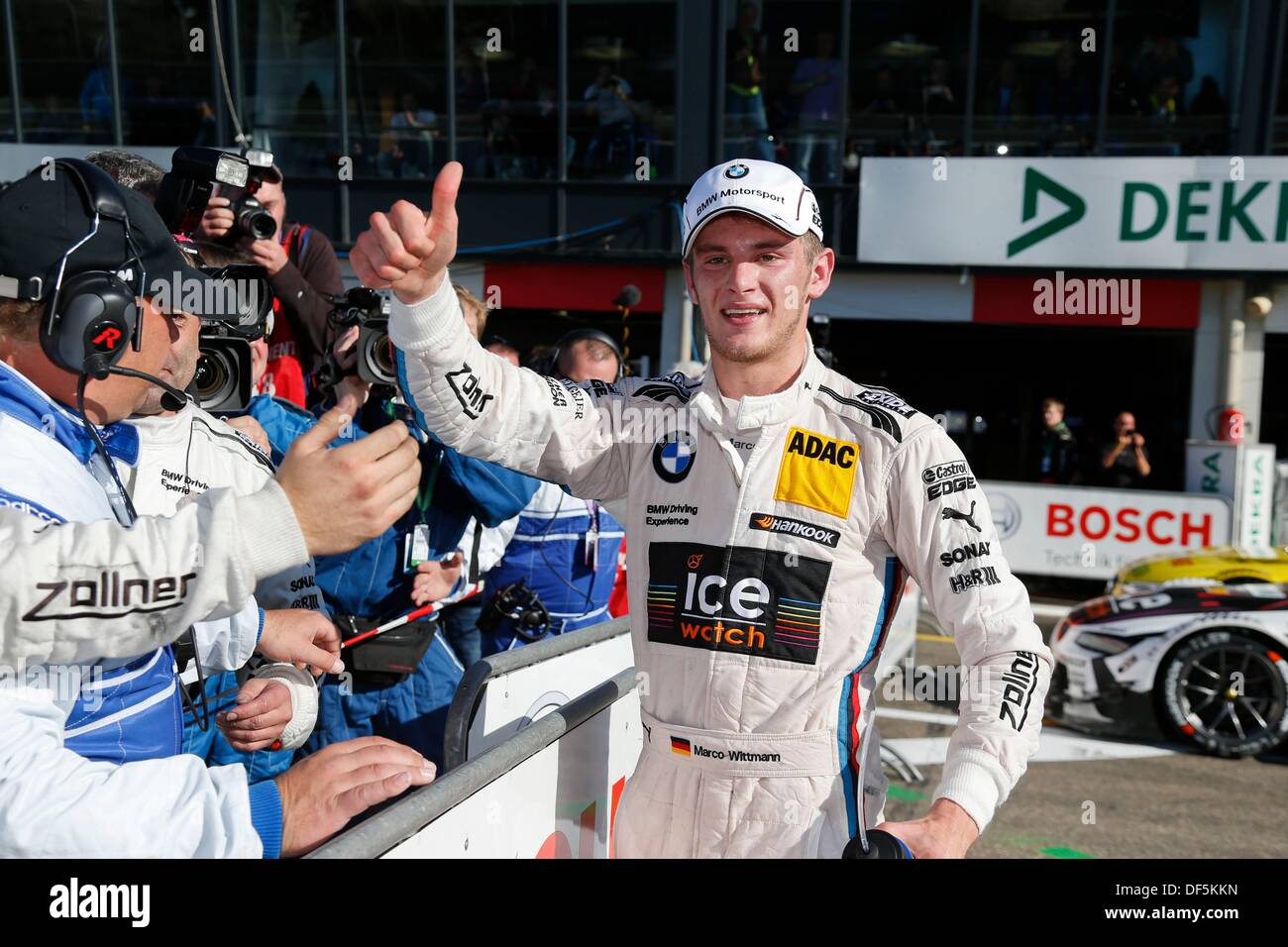 Zandvoort, Netherlands. 28th Sep, 2013. The German pilot of BMW Marco ...