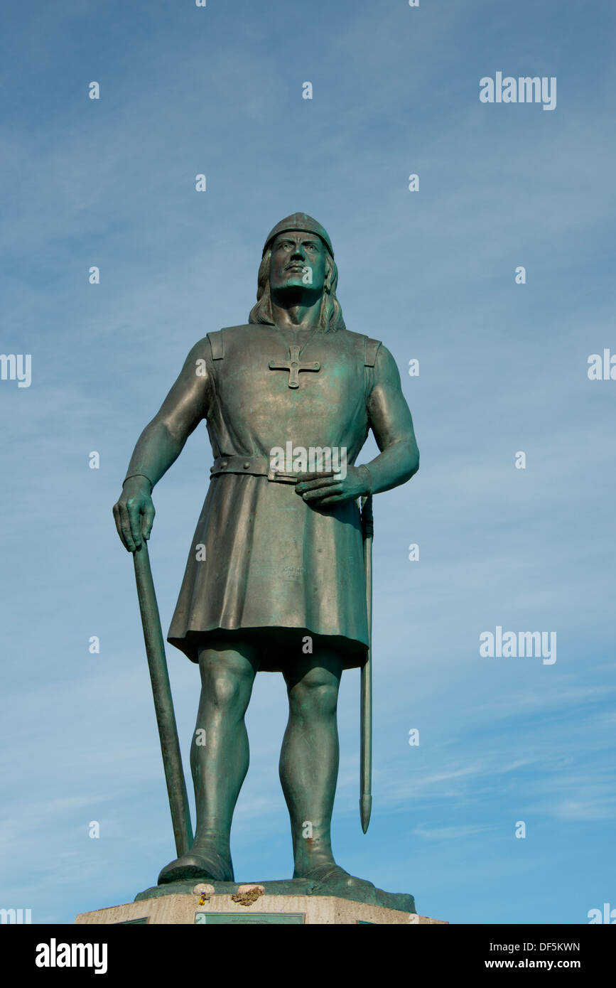 Greenland, Tunulliarfik (aka Erik's Fjord), Qassiarsuk. Brattahlid ...