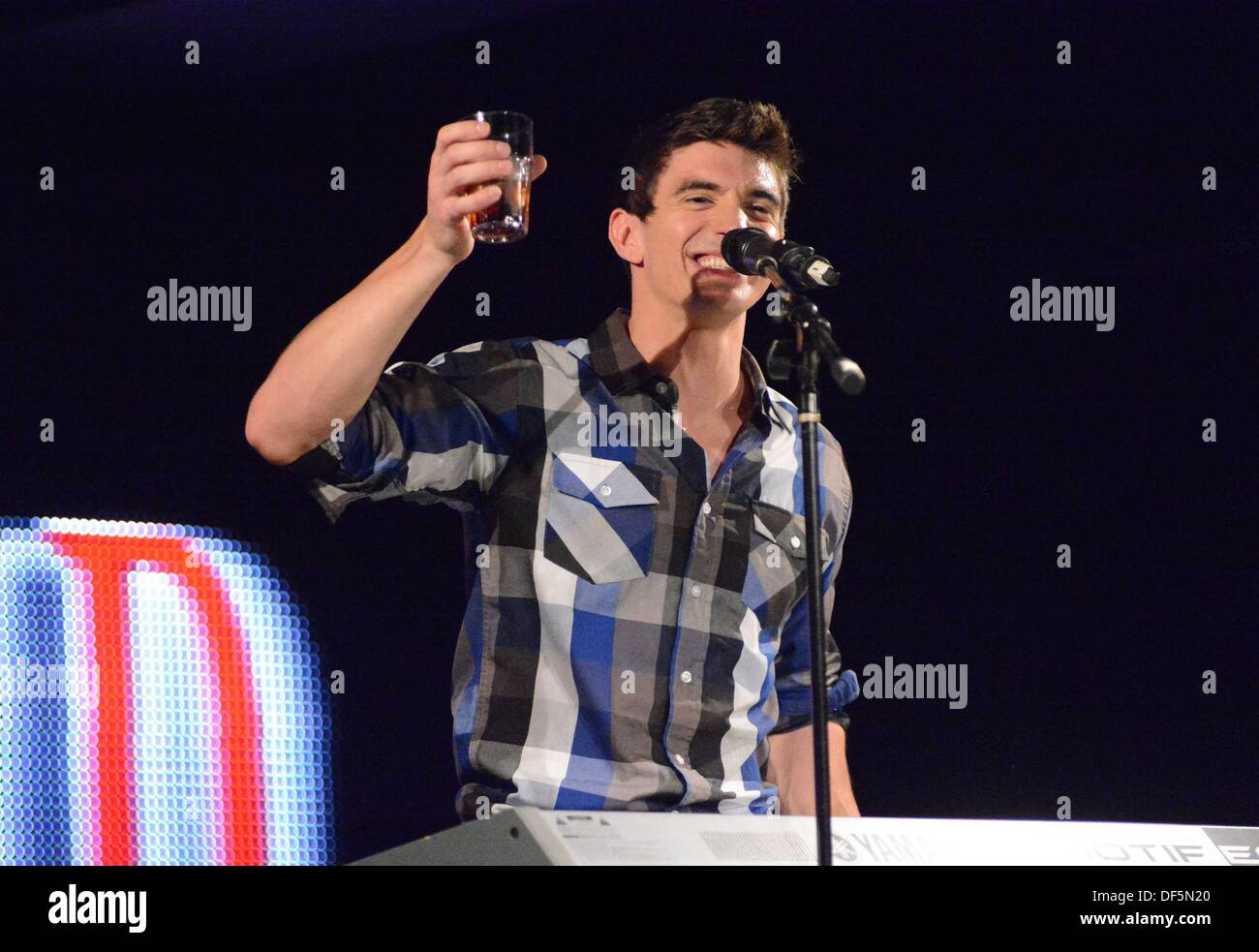 New York, NY. 27th Sep, 2013. Steve Grand in attendance for Gay Country ...