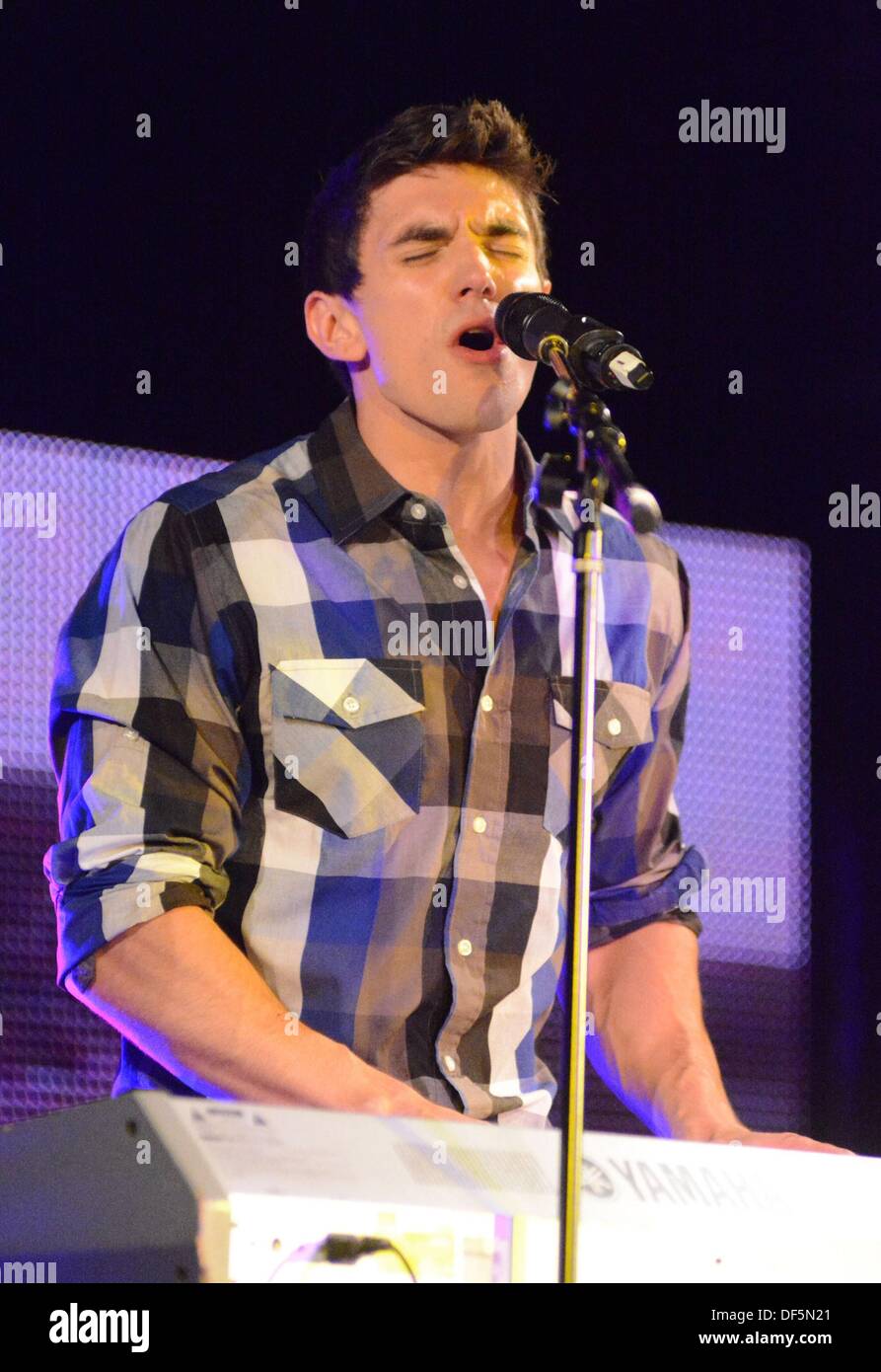 New York, NY. 27th Sep, 2013. Steve Grand in attendance for Gay Country ...