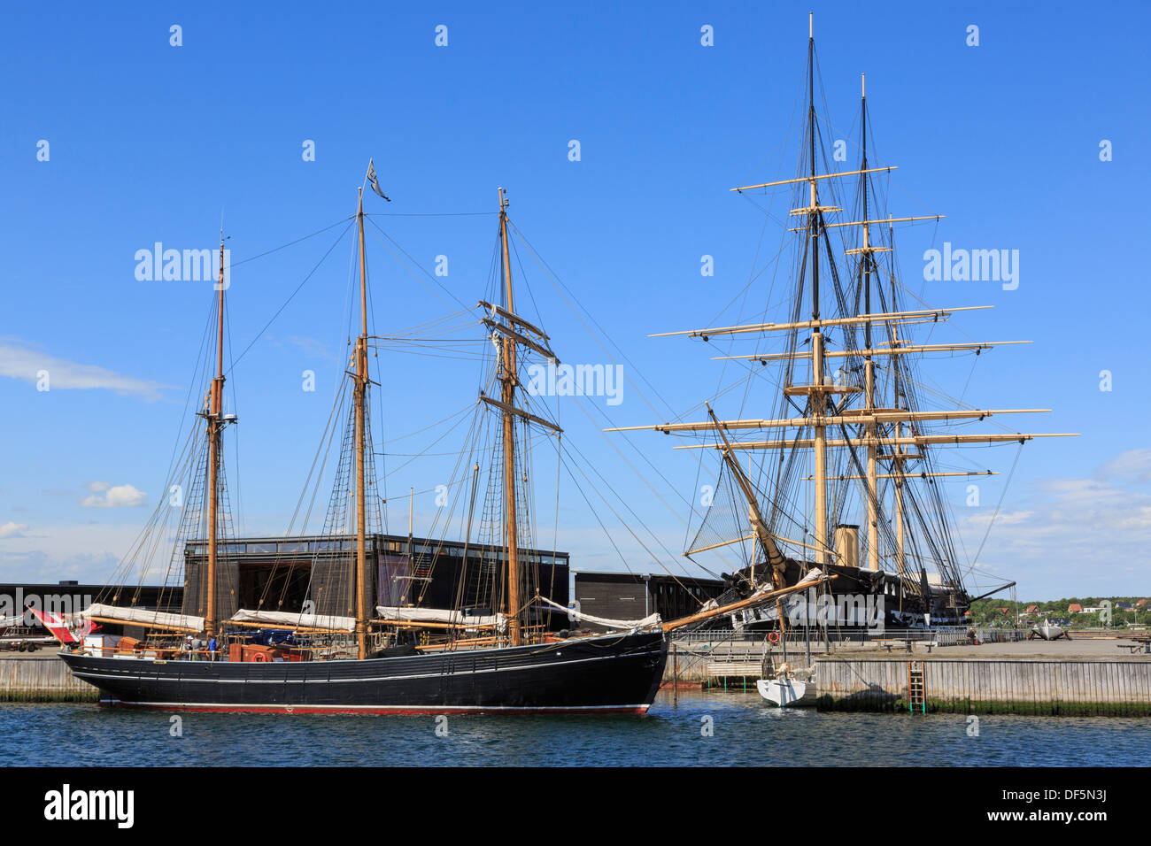 Restored historic frigate jylland hi-res stock photography and images ...