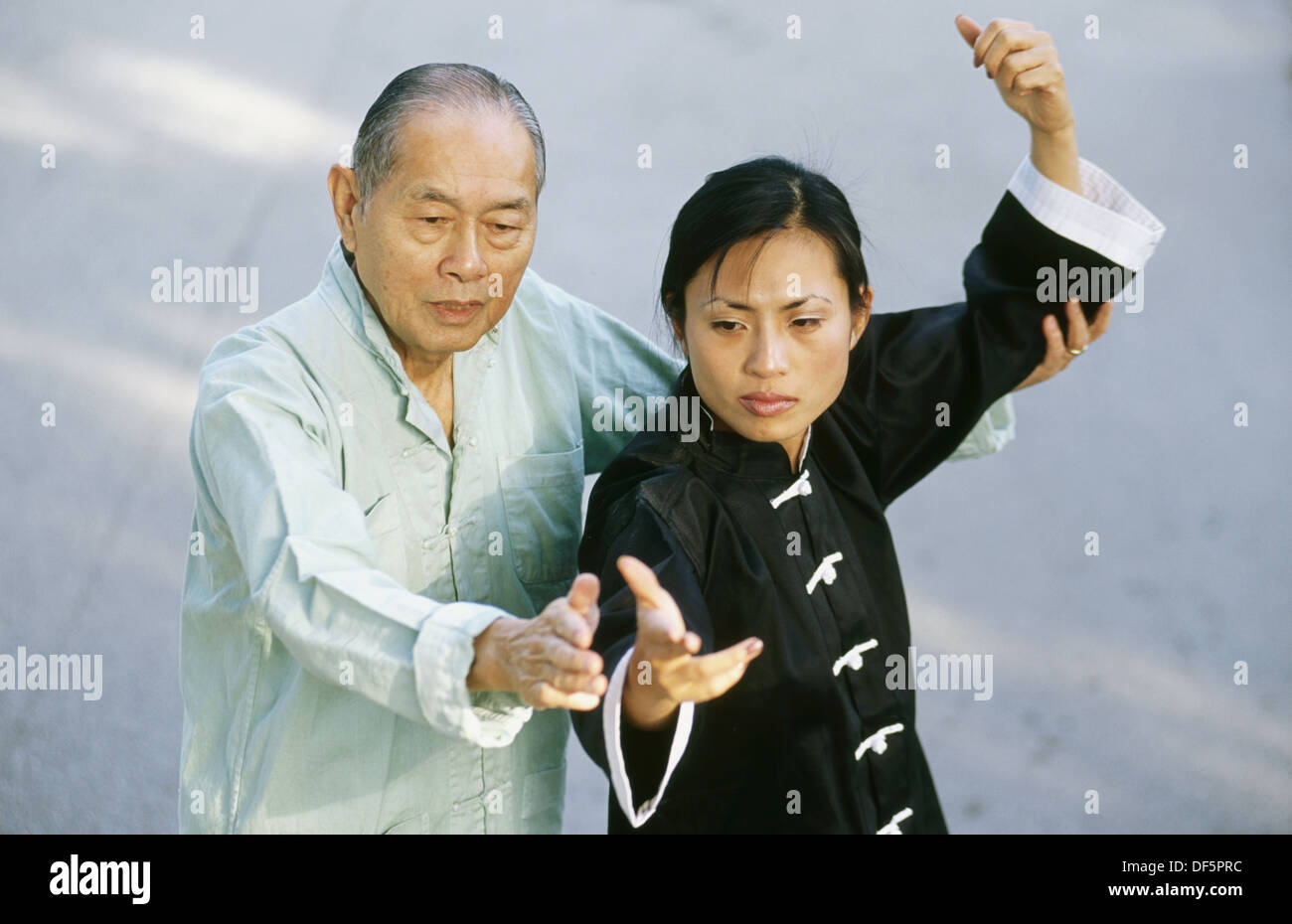 Female martial art instructor hi-res stock photography and images - Alamy