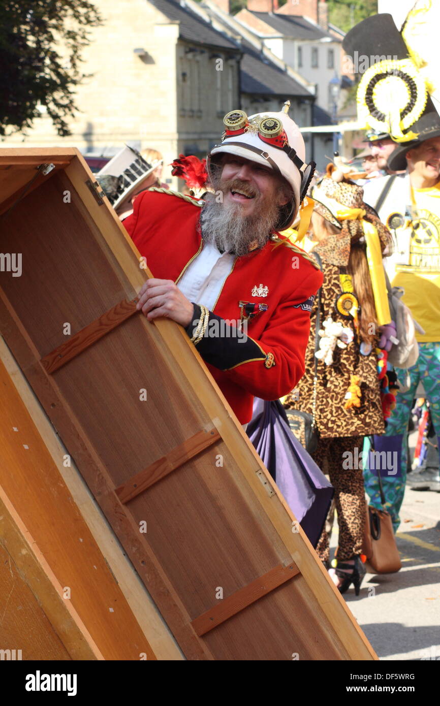 Derbyshire, UK. 28 Sept 2013. The Official Monster Raving Loony Party's ...